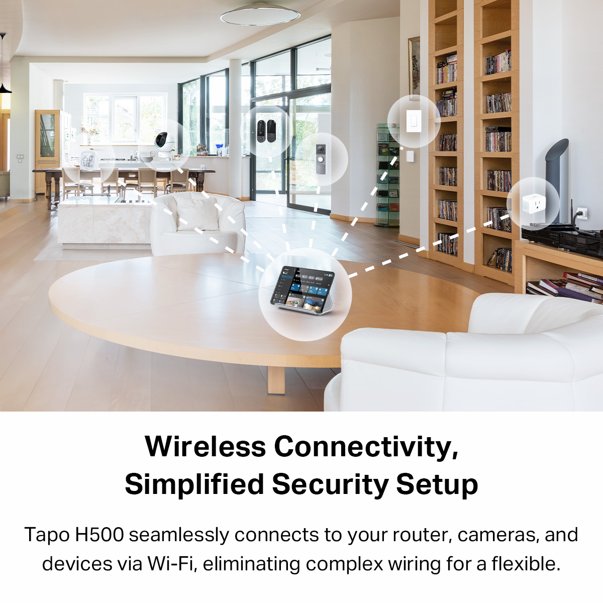 TP-Link Tapo H500 Smart HomeBase Hub | 16GB Built-in Storage | AI ...