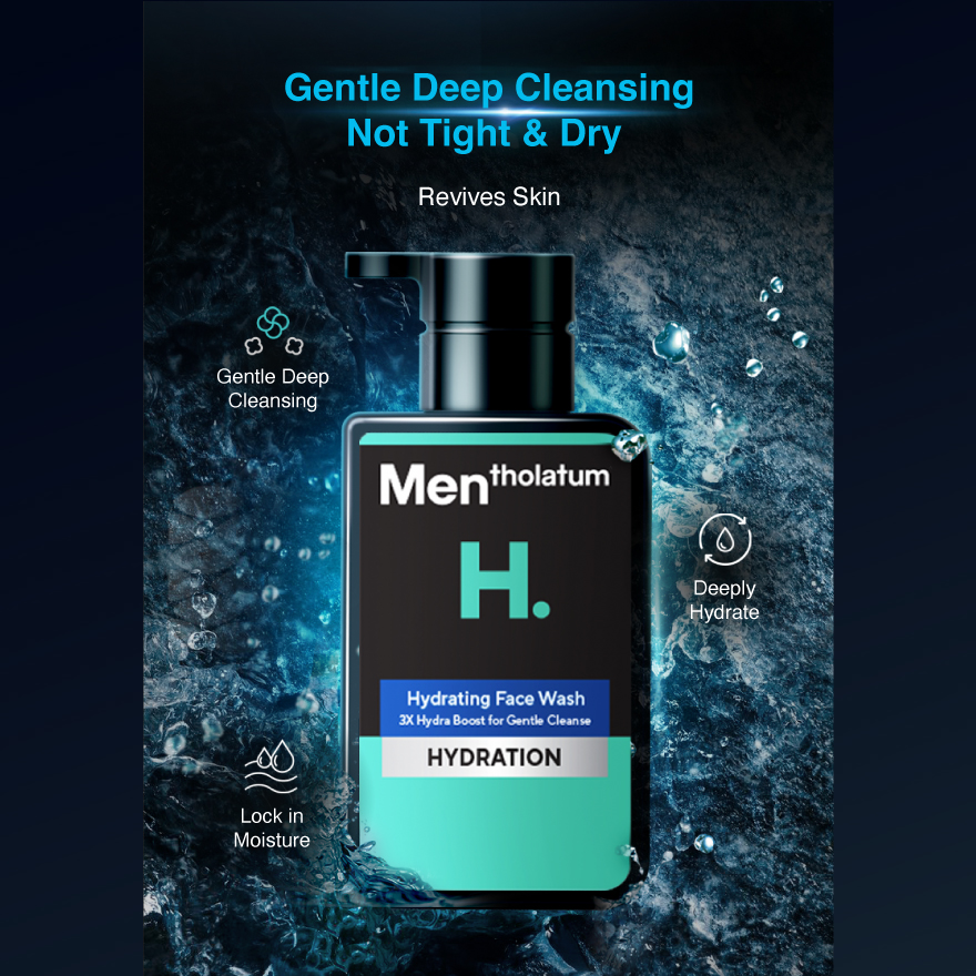 Mentholatum Men Hydrating Face Wash 150ml | Shopee Malaysia
