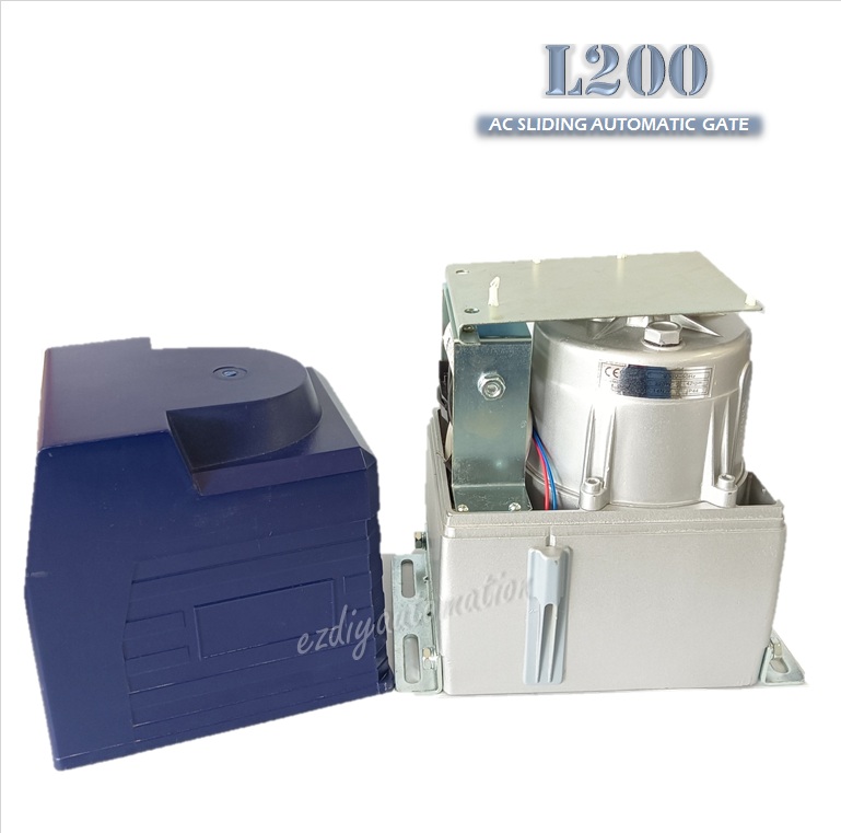 Set Motor Autogate Gelongsor L200 AC (HINGGA 2000KG) Dengan Gear Rack ...
