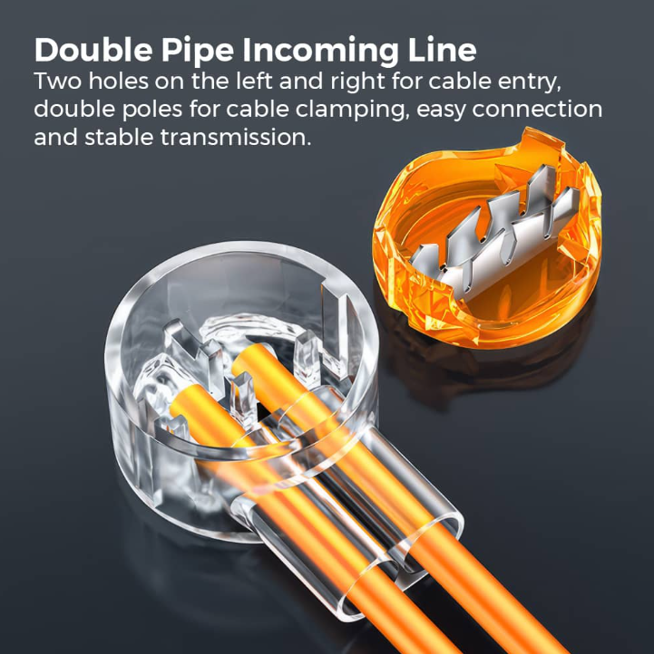 K2 2 POLE NETWORK CABLE TERMINAL BLOCK CONNECTOR (10PCS) | Shopee Malaysia