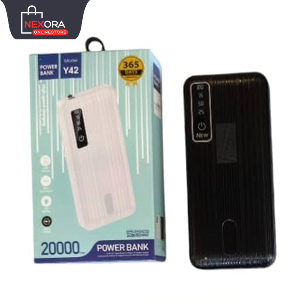 Power Bank Y41/Y42/Y43 20,000 mAh | High-Speed USB-C PD Fast Charging ...