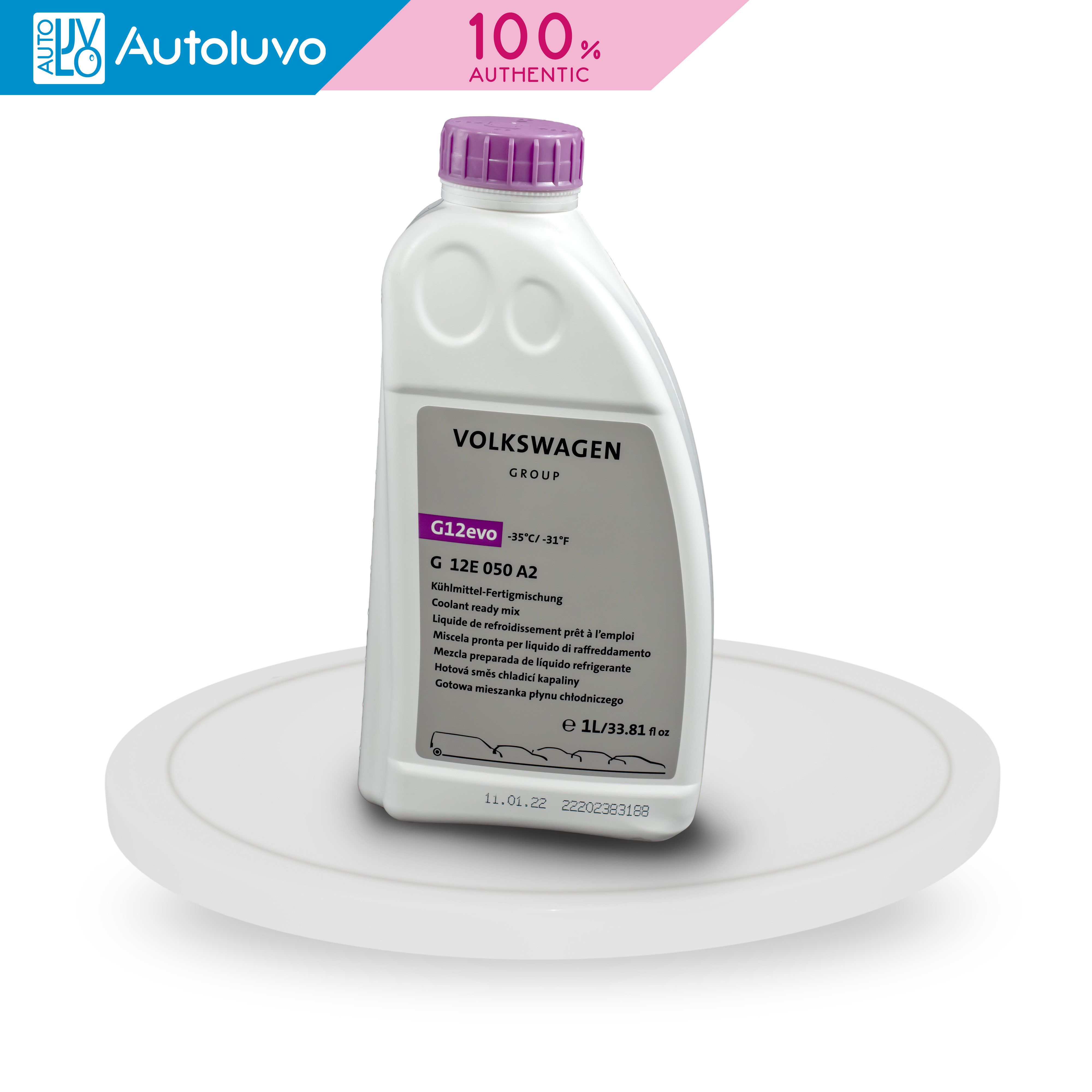 Radiator Coolant For Audi Seat Skoda Volkswagen (Genuine & Hepu) (G12 ...
