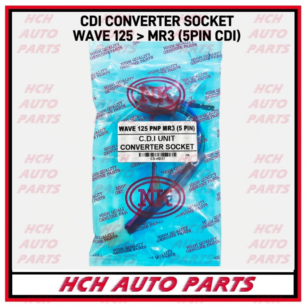 CDI CONVERTER SOCKET - WAVE 125 > PNP > MR3/ KRISS MR3 (4 PIN & 5 PIN ...