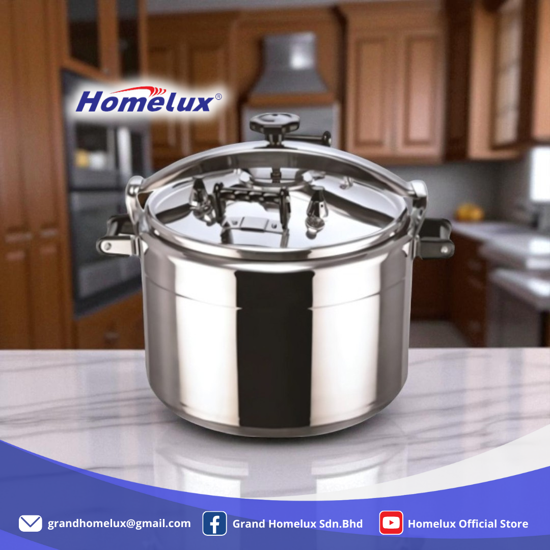 HOMELUX COMMERCIAL PRESSURE COOKER HPC SERIES HPC-75L PERIUK TEKANAN ...