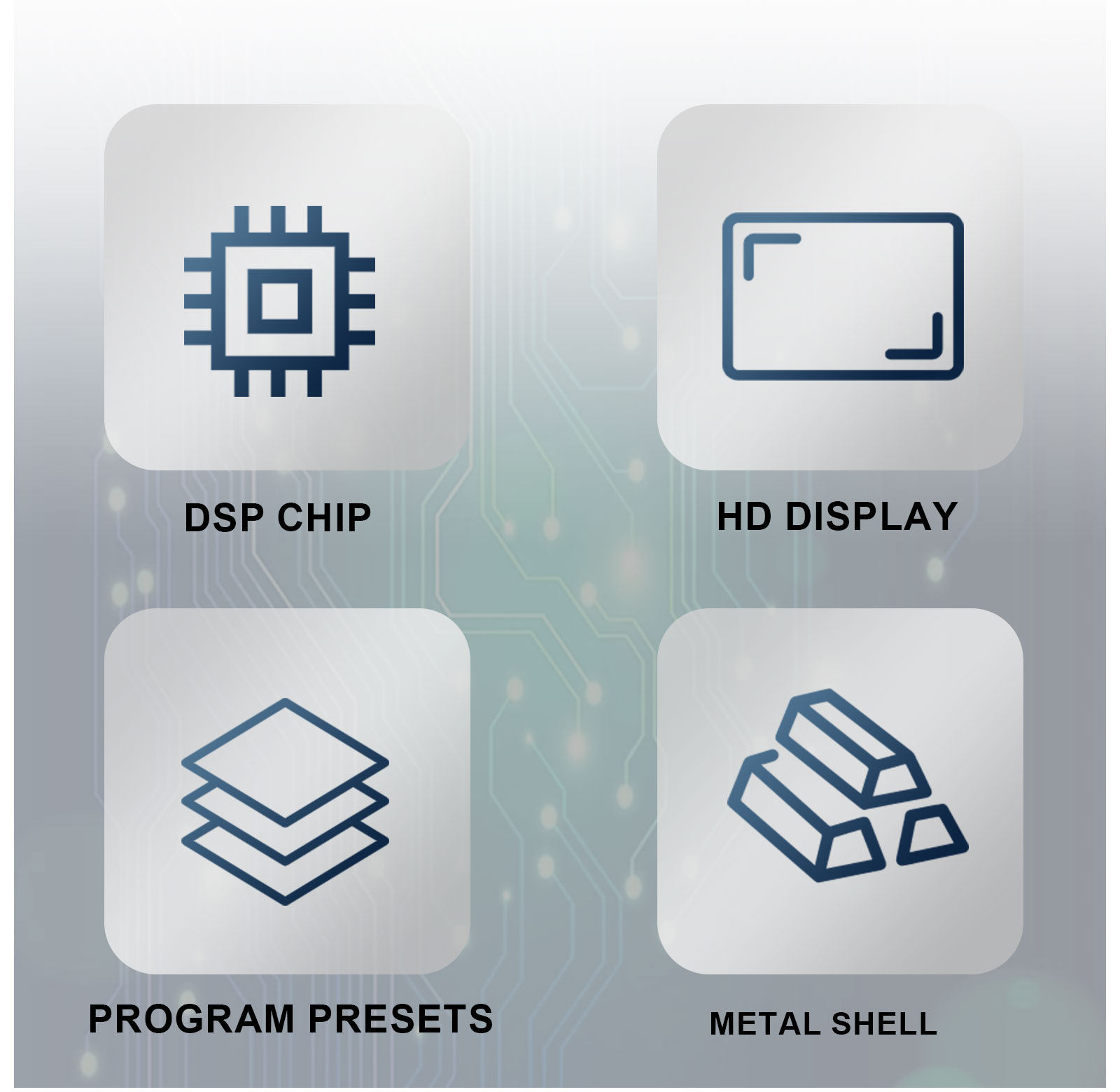 Professional Digital Reverb and Multi Effects 199 DSP Processor Audio ...