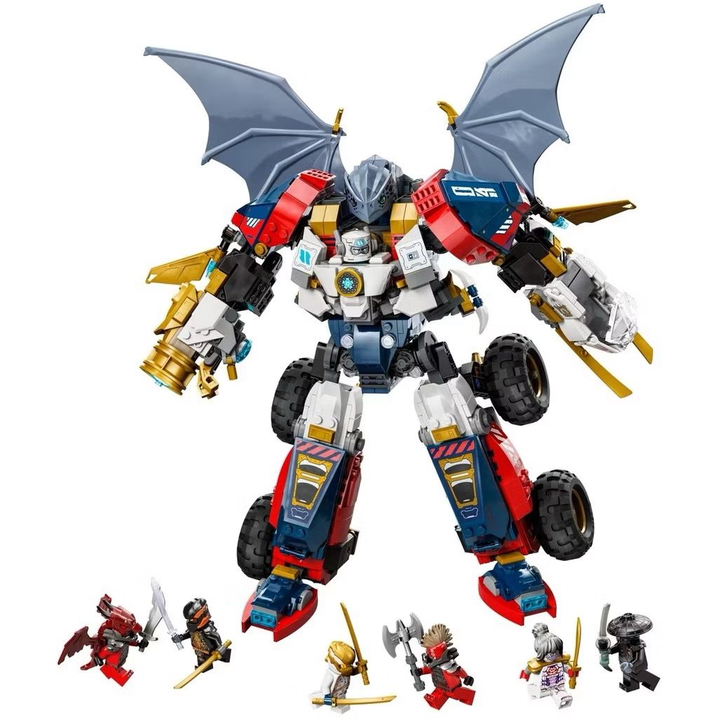 (Ready Stock) 71834 Lego Ninjago Zane's Ultra Combiner Building Toy ...