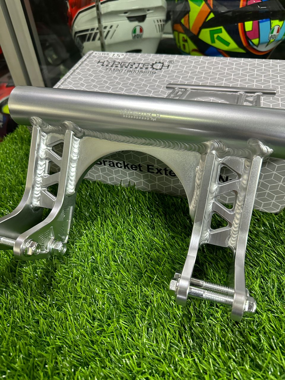 HYPERTECH BILLET EXTENDER ENGINE BRACKET ARM NVX V1 / V2 1.5 & 2 INCH ...