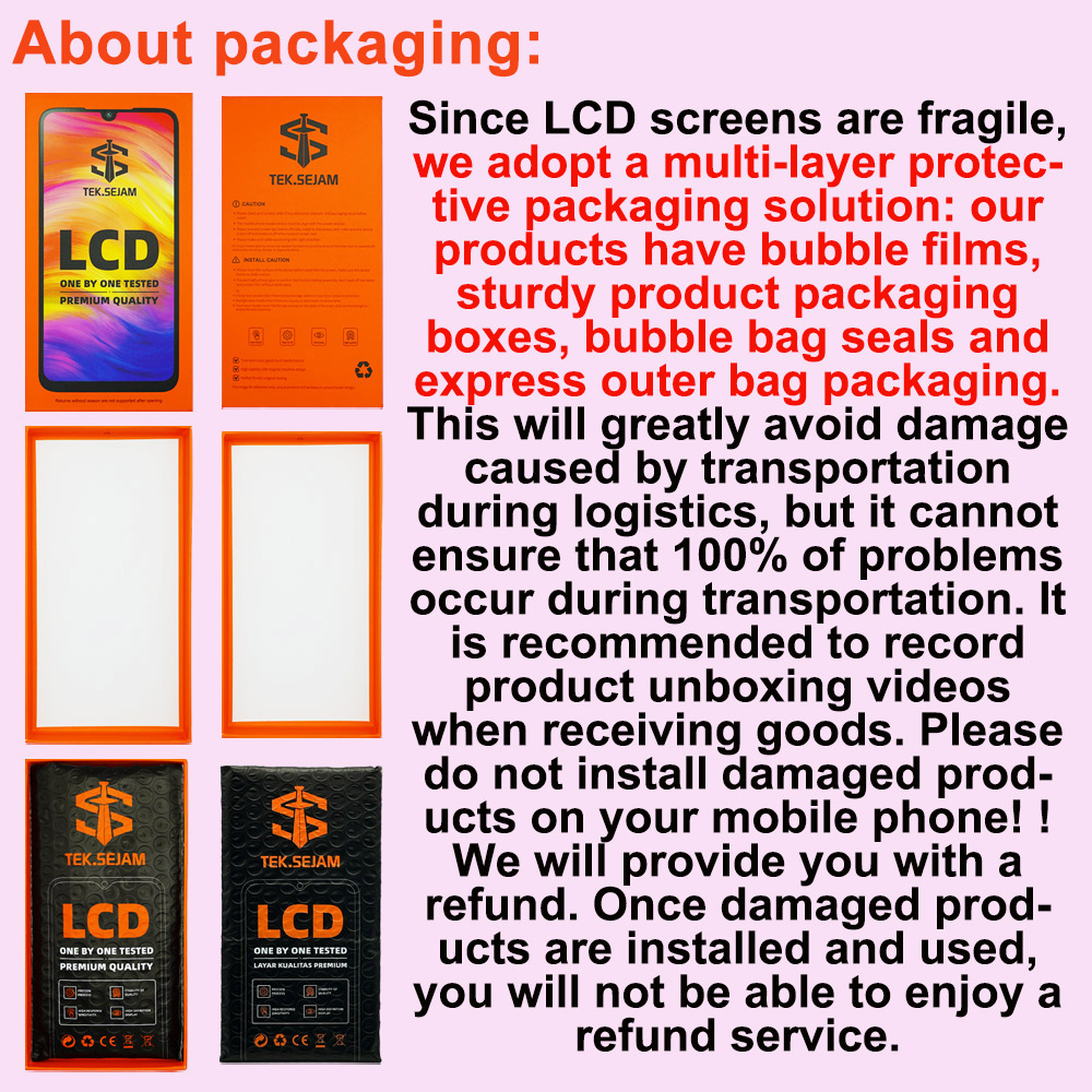 TEK.SEJAM LCD For SAMSUNG Galaxy A03/A02S/A03S/A04E/M04 original LCD ...