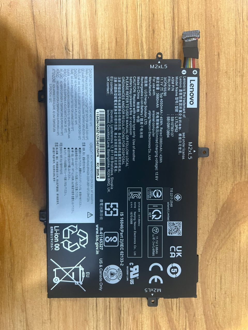 LAPTOP Lenovo L17L3P52 01AV466 SB10K97612 SB10K97613 SB10K97611 ...