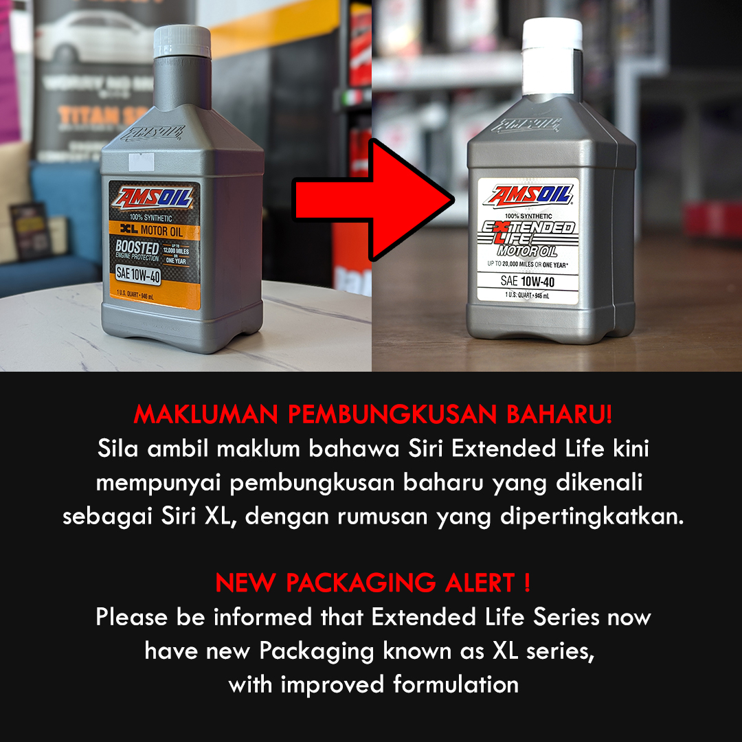 Amsoil Extended Life XL Fully Synthetic Engine Oil Lubricant 0W20 5W30 ...