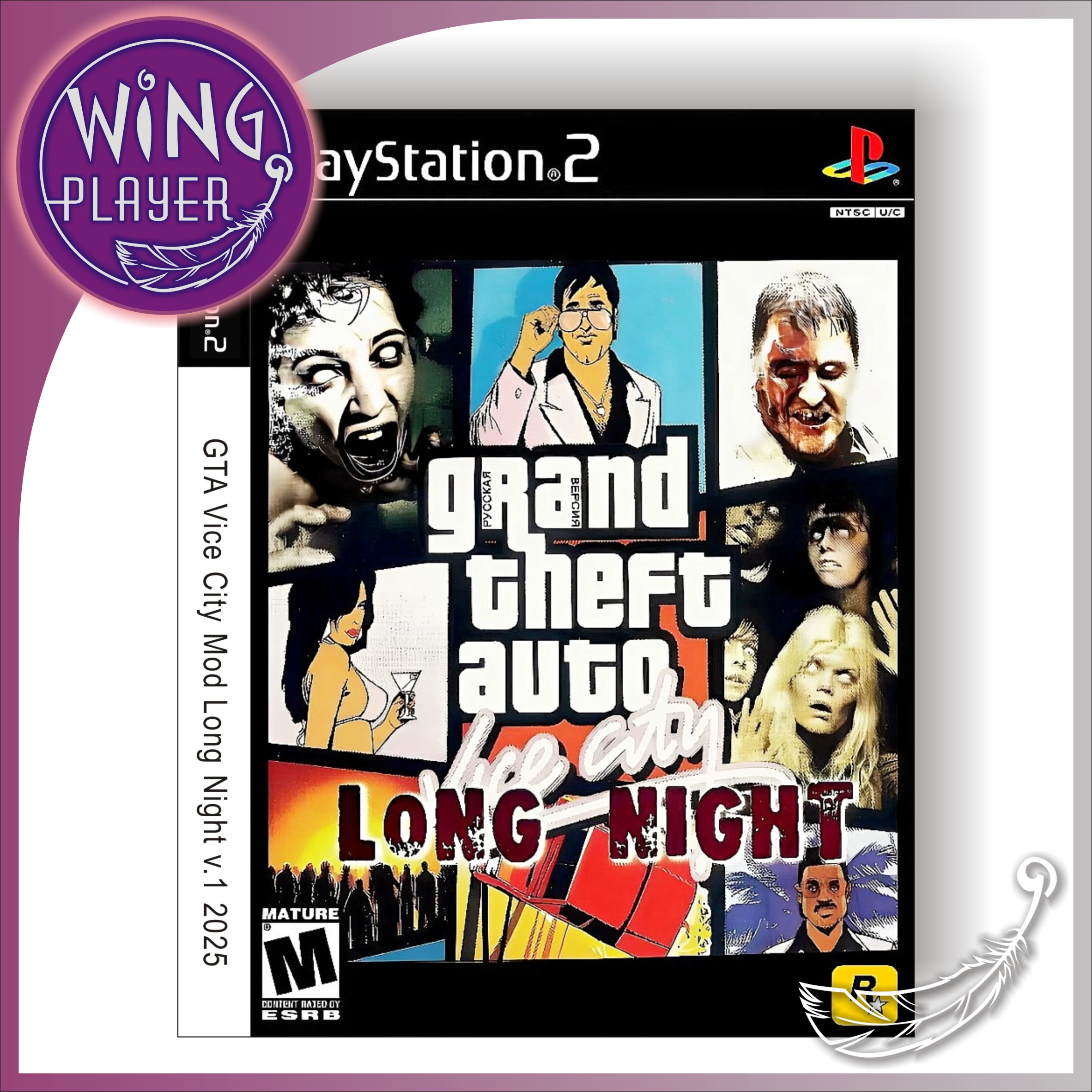 PS2 Game - GTA Vice City Mod Long Night v.1 2025 | Shopee Malaysia