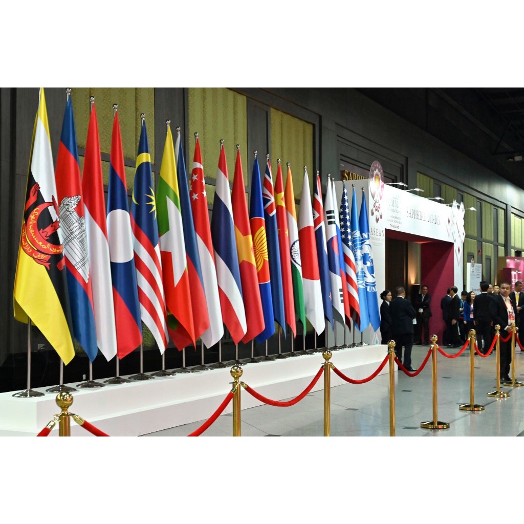 210cm 260cm Flag Pole Stand Indoor Tiang Bendera Stainless Steel Flag
