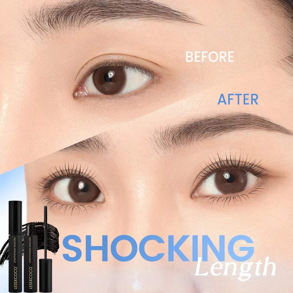 LESSXCOCO Mascara Pro-Length Lifting: Lengthening, Curling, Waterproof ...