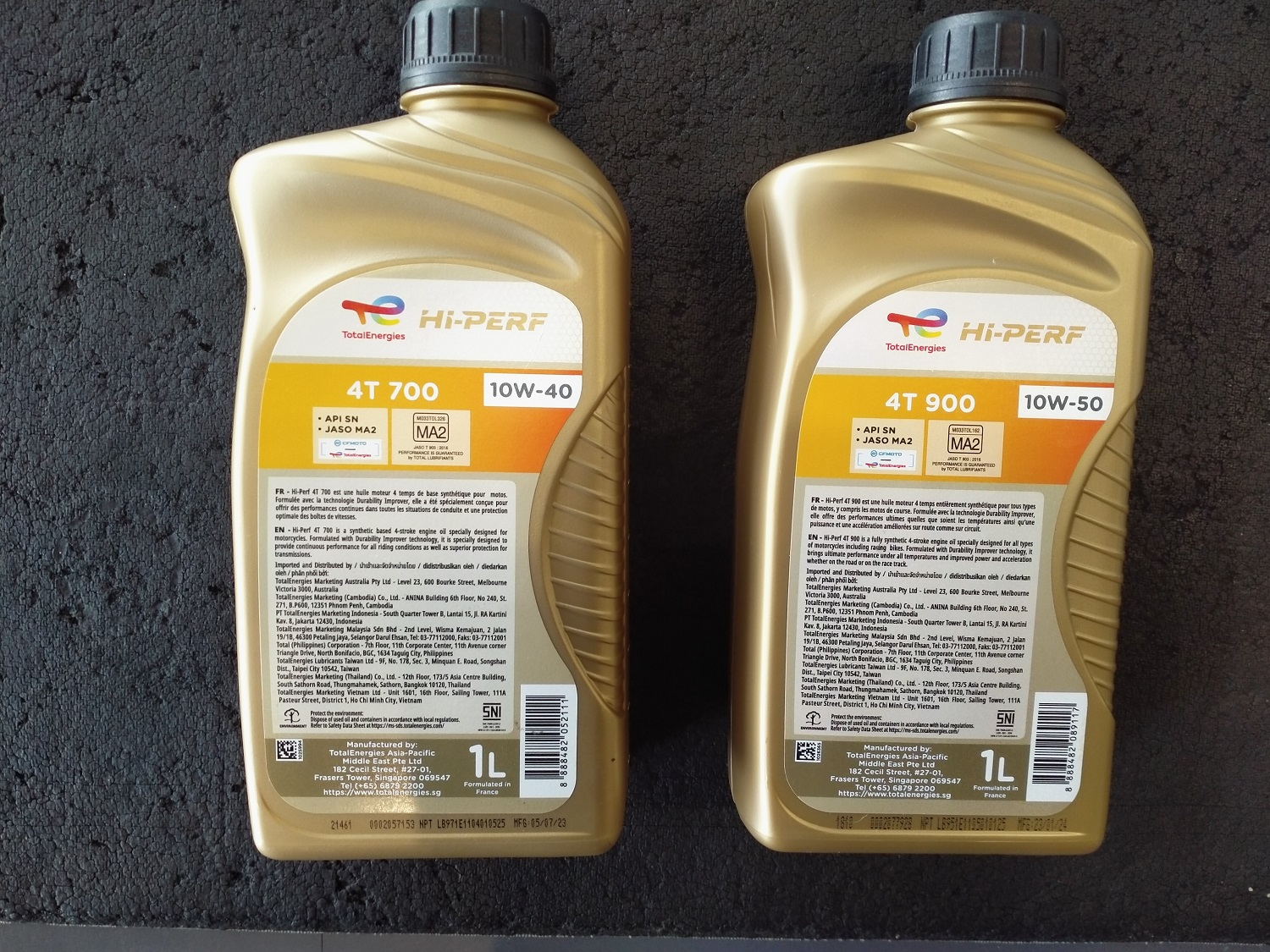 TOTAL ENERGIES Hi-Perf 4T 900 Engine Oil 1Liter | Shopee Malaysia