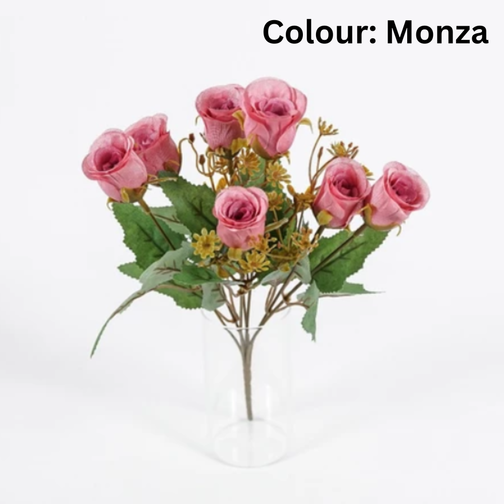 Artificial Rose Flower Flower Home Decoration Bunga Hiasan Rumah Dulang ...