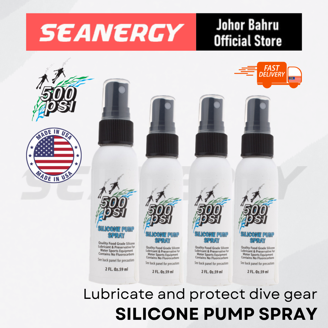 500PSI Silicone Pump Spray for Scuba Diving Regulator Water Sports ...