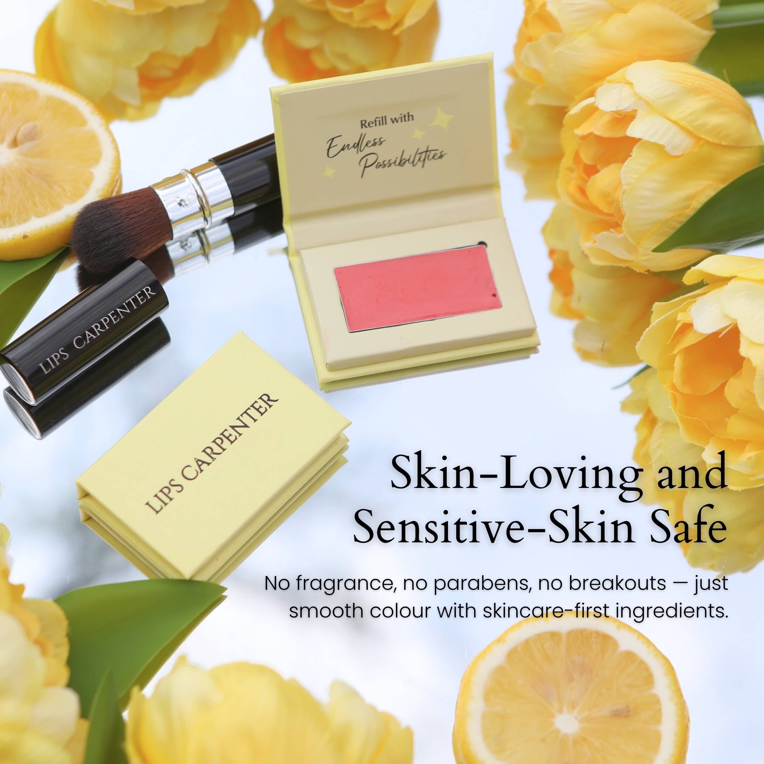 Lips Carpenter New Launch Cheek Blush - Natural Clean Makeup, Cream ...