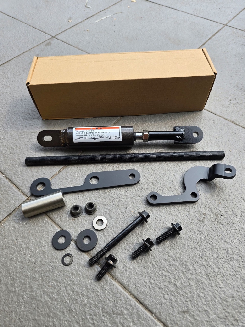 CNC Body Damper Performance Damper Yamaha Xmax v1 v2 v3 Ready Stock Set ...