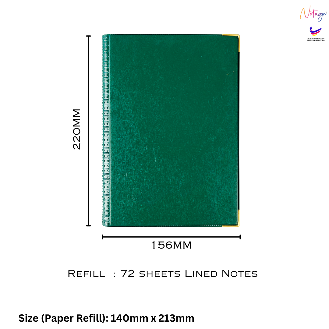 Executive Log 2026 Planner Notebook 176 Pages Diary Journal PVC Cover ...