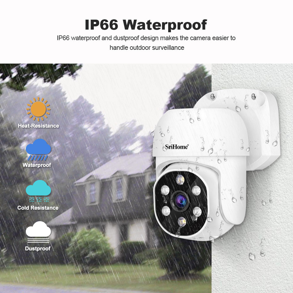 (5MP) PoE NVR CCTV System – SriHome 4-Port NVR (Support 16CH) + 4× 5MP ...