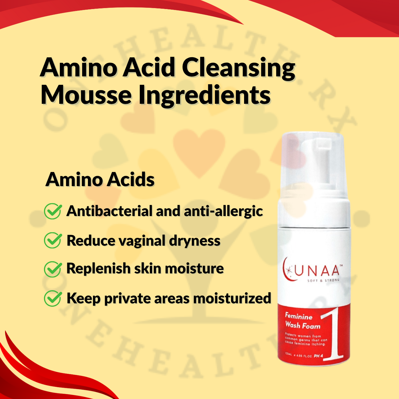 LUNAA Hygiene Intimate Feminine Wash 洁净慕斯 [Hydrating, antibacterial and ...