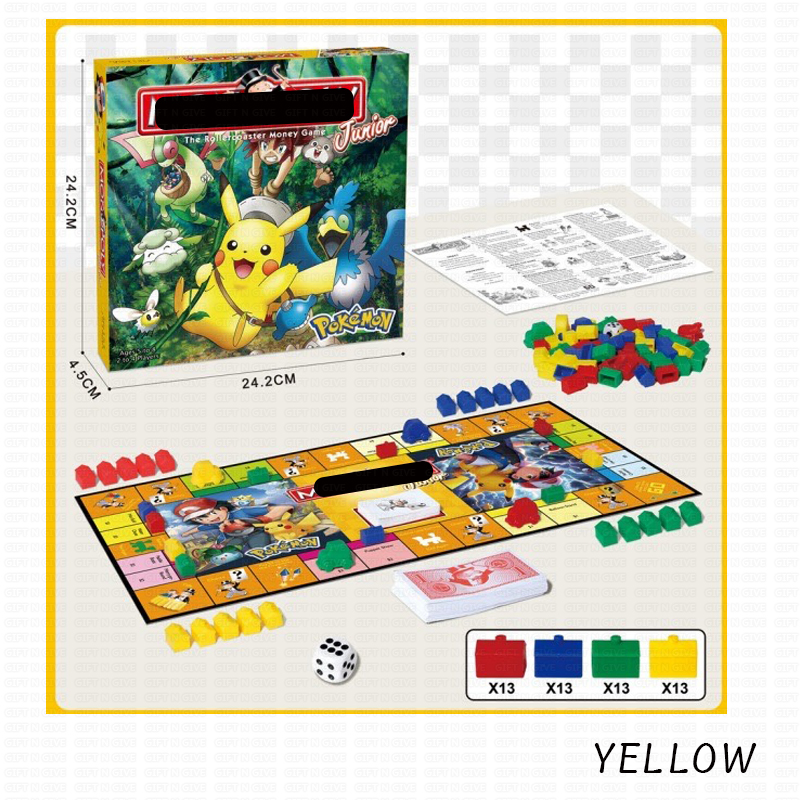 Monopoli Junior Rollercoaster Money Game Board Games Family Friends ...