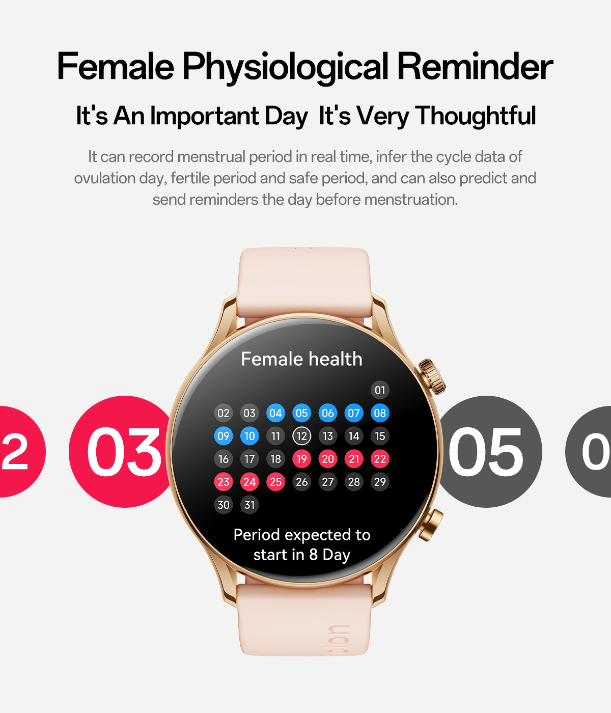 Gloryfit AOLON GTR 3 Smart Watch Women Original 100% AMOLED AOD Screen ...