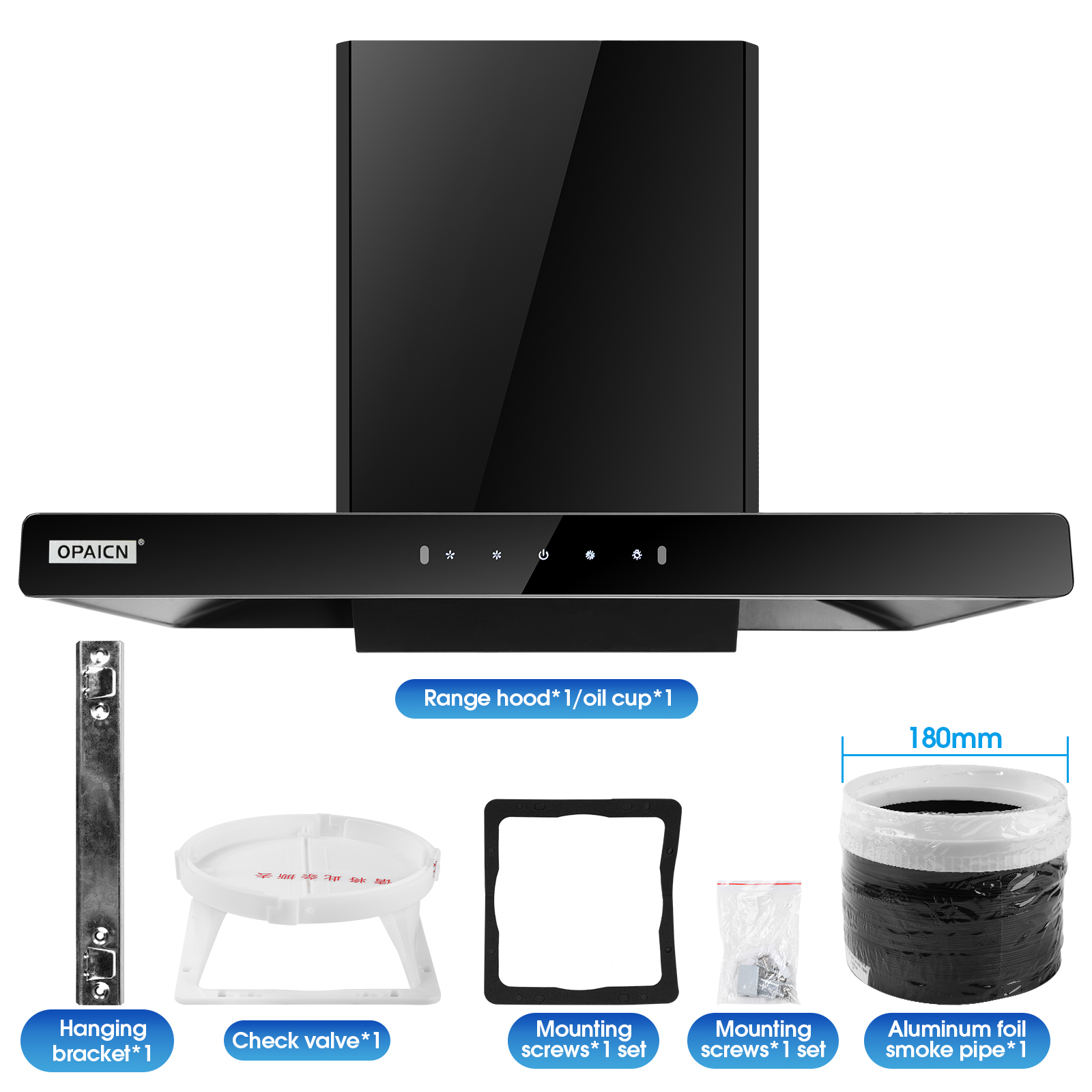 SUKINBO 🔥Free Gift Kitchen Range Hood Cooking Cooker Hood Kitchen ...