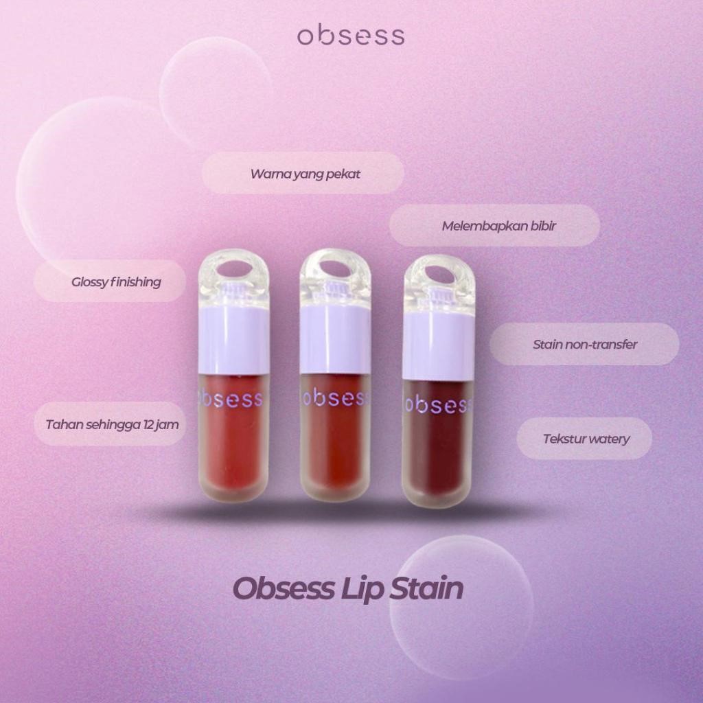 OBSESS Lip Stain (Stain it, Slay it) Lipmatte Lip Gloss Liptint Non ...