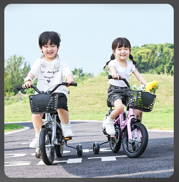 95% Bicycle Dipasang Melipat basikal kanak-kanak 12/18 inci High carbon ...
