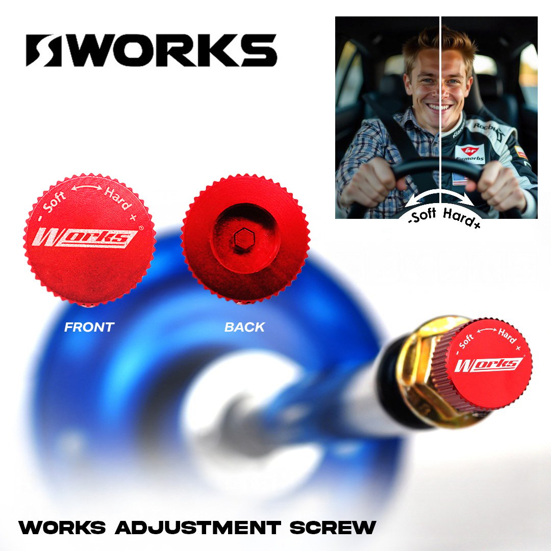 WORKS ENGINEERING ADJUSMENT SCREW (1PC)-(ONLY FIT TO WORKS ENGINEERING ...