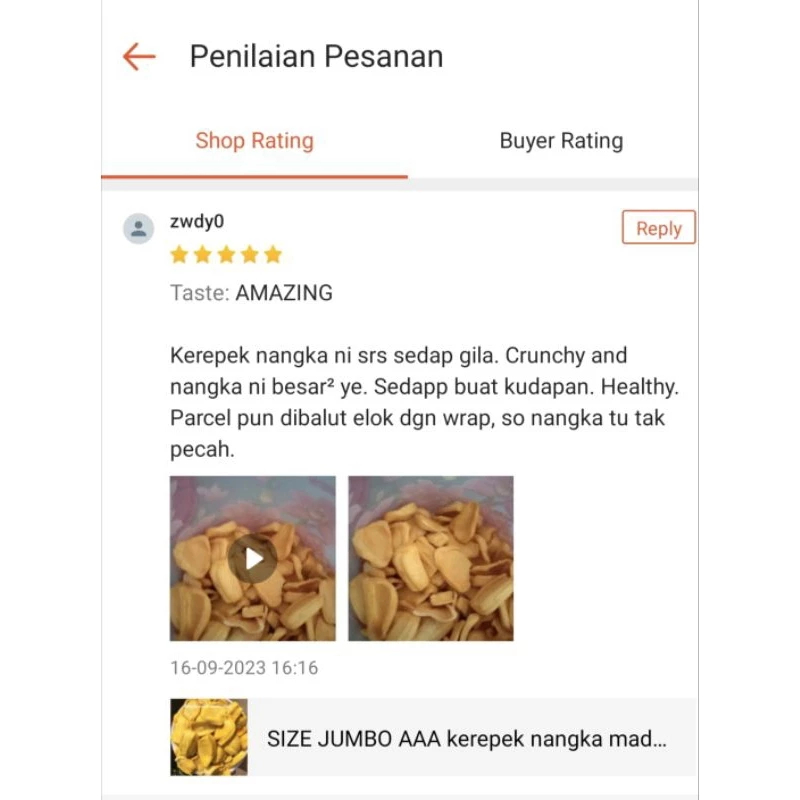 READY STOCK| Halal 1KG Organic Dried Fruit Jackfruit | No Oil, No Sugar, Ready to Eat, Healthy ...