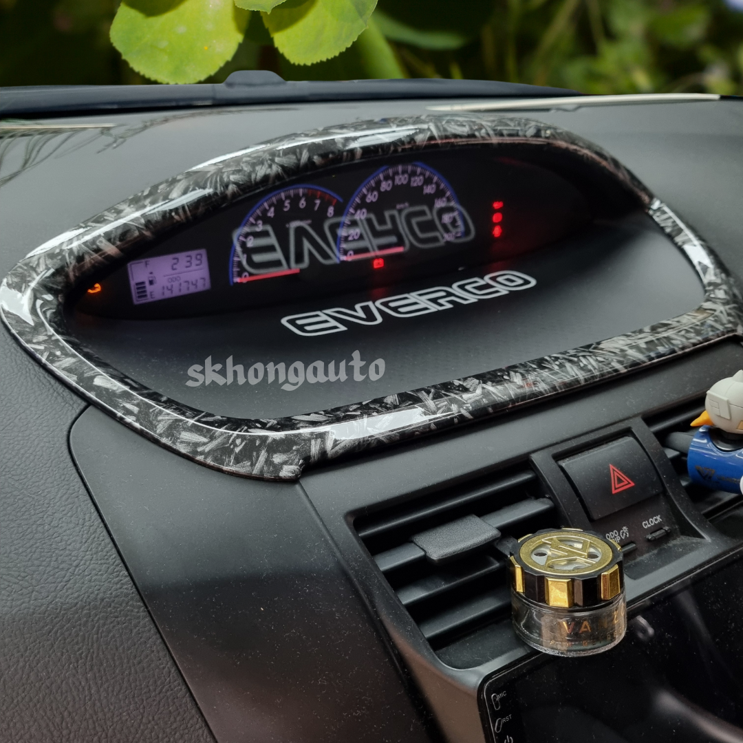 toyota vios ncp93 2008-2013 dugong forged carbon fiber car dashboard ...