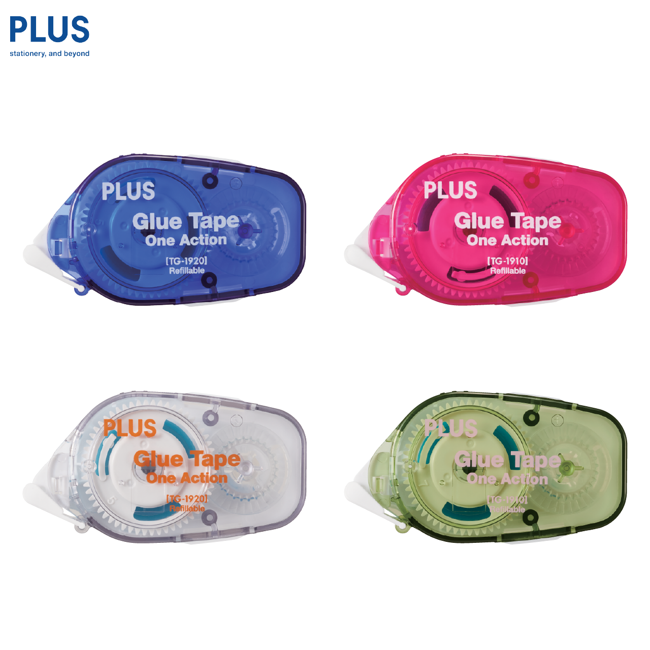 PLUS One Action Glue Tape (6mm/8.4mm x 8m) | Shopee Malaysia