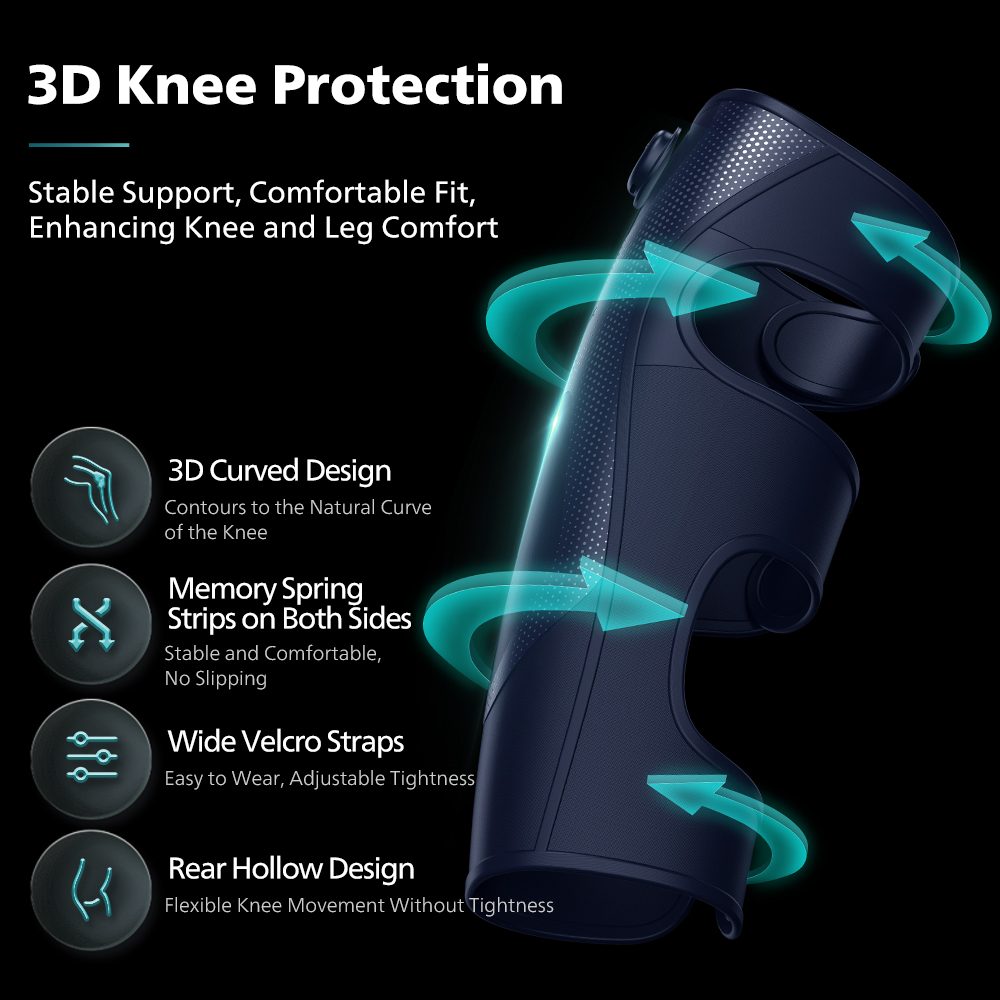 Philips Extended Knee and Calf Massager with Vibration & Heat 3D ...
