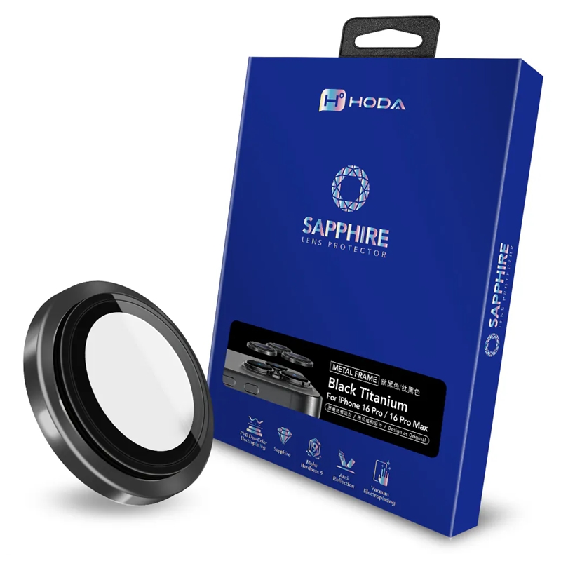 Hoda sapphire lens protector for iPhone 16 Pro Max / 16 Pro camera ...