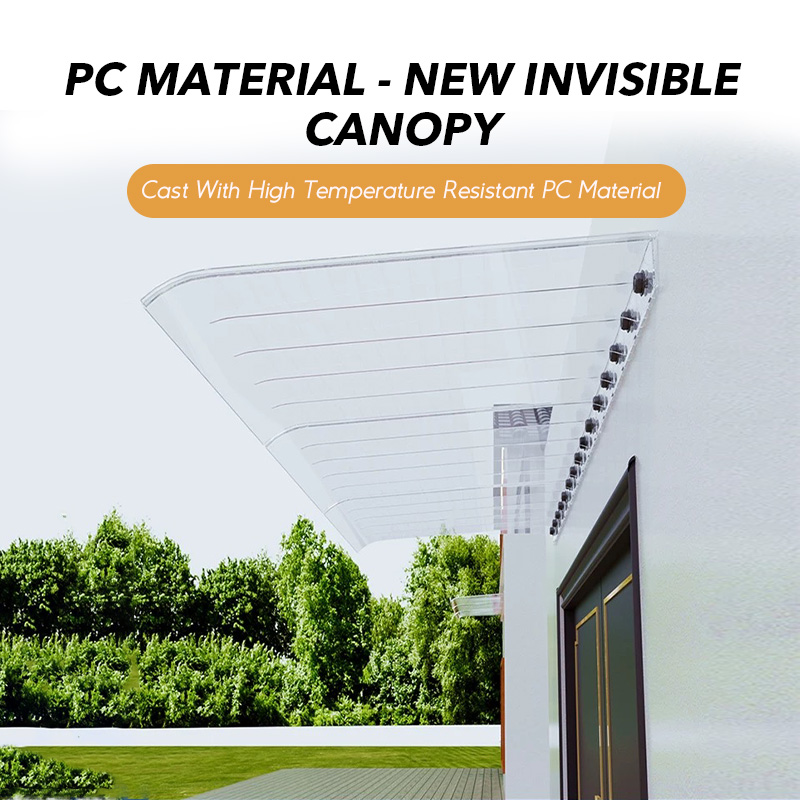 Transparent Window Awning Eaves Invisible Canopy Rain Shade Outdoor ...