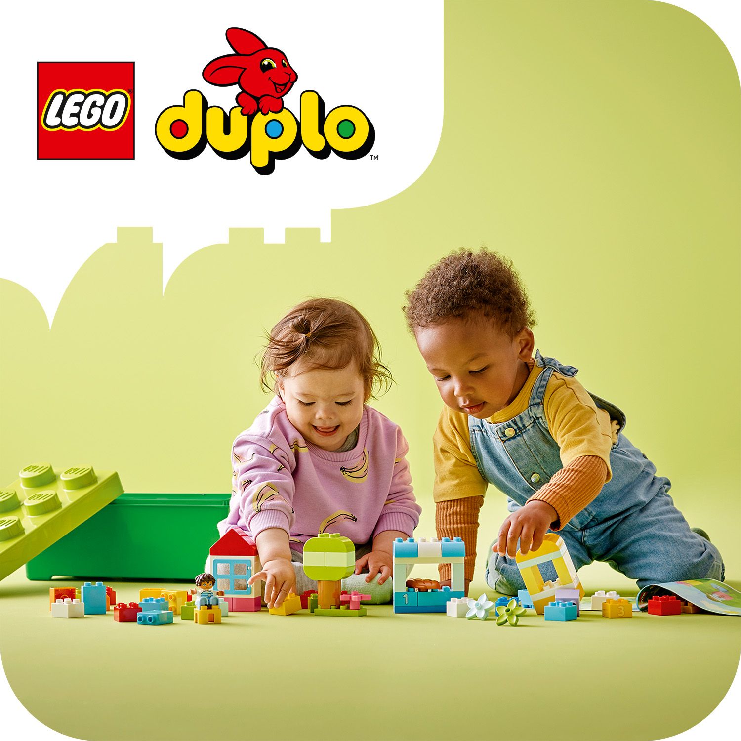 LEGO DUPLO Classic 10913 Brick Box Building Toy (65 Pieces) | Shopee ...