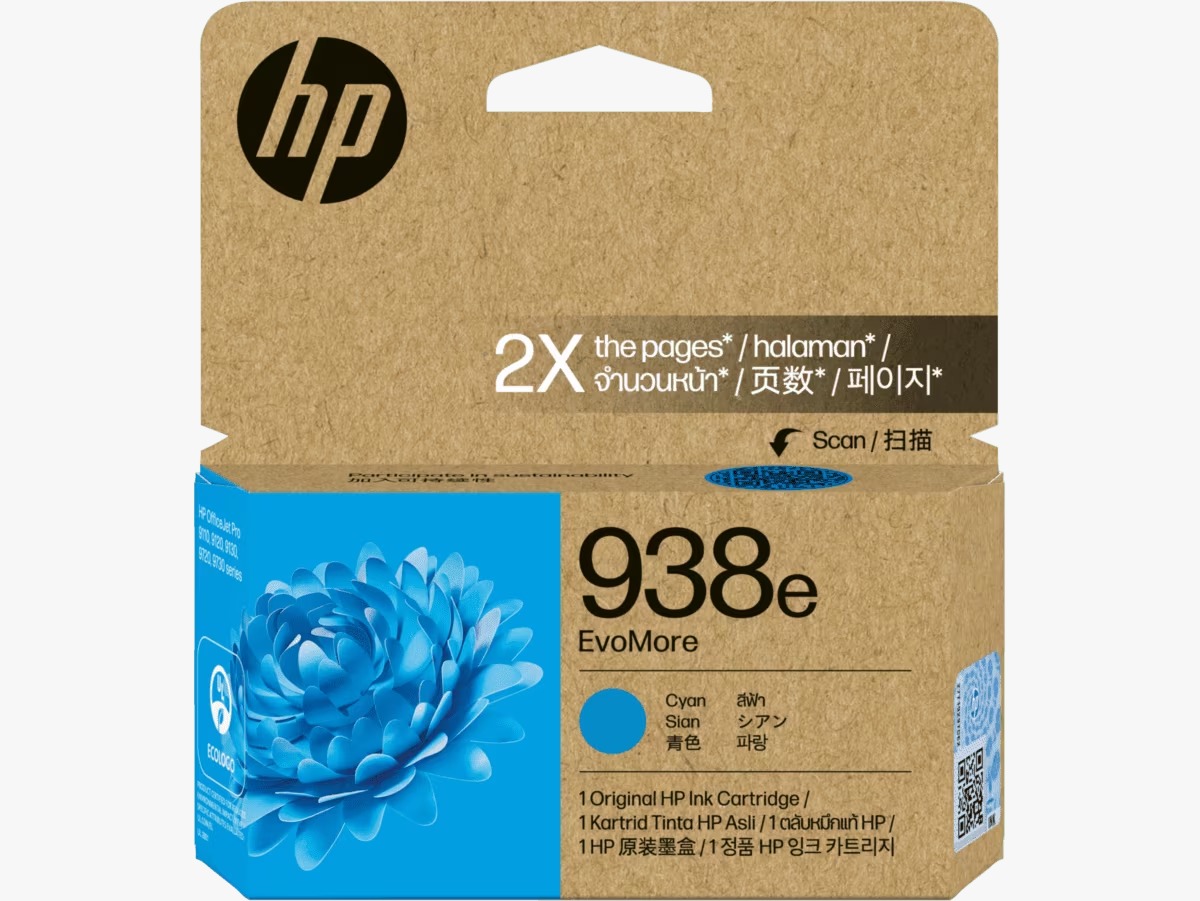 HP 938e EvoMore 1set Black / cyan / magenta / yellow Original Ink ...