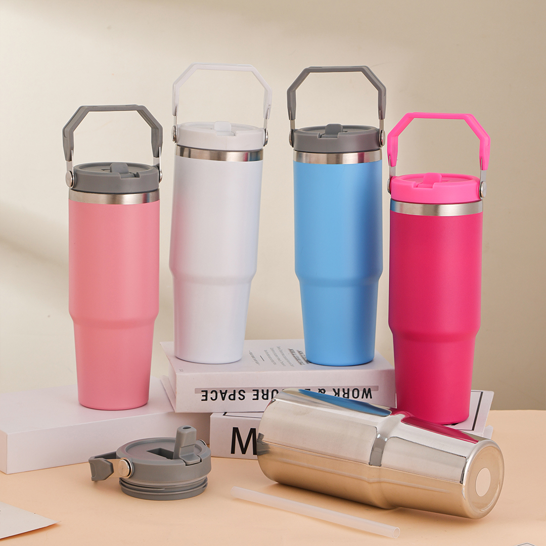 Last Day Promosi 600ml 900ml Stainless Steel Thermos Bottle Termos ...