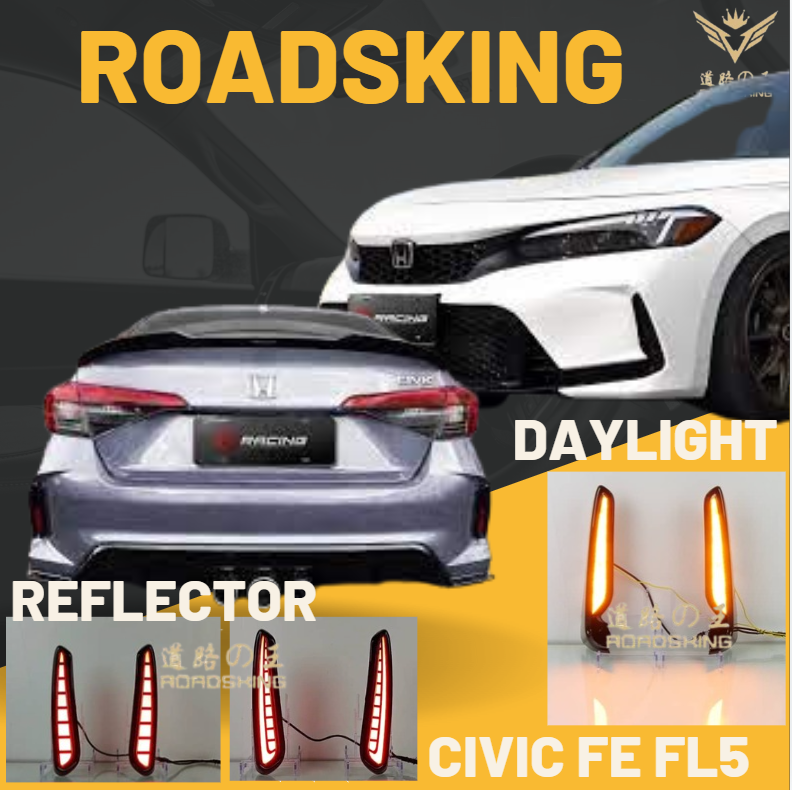 HONDA CIVIC FE FL5 2022-2024 TYPE-R DAYLIGHT DRL LED WELCOME RUNNING ...