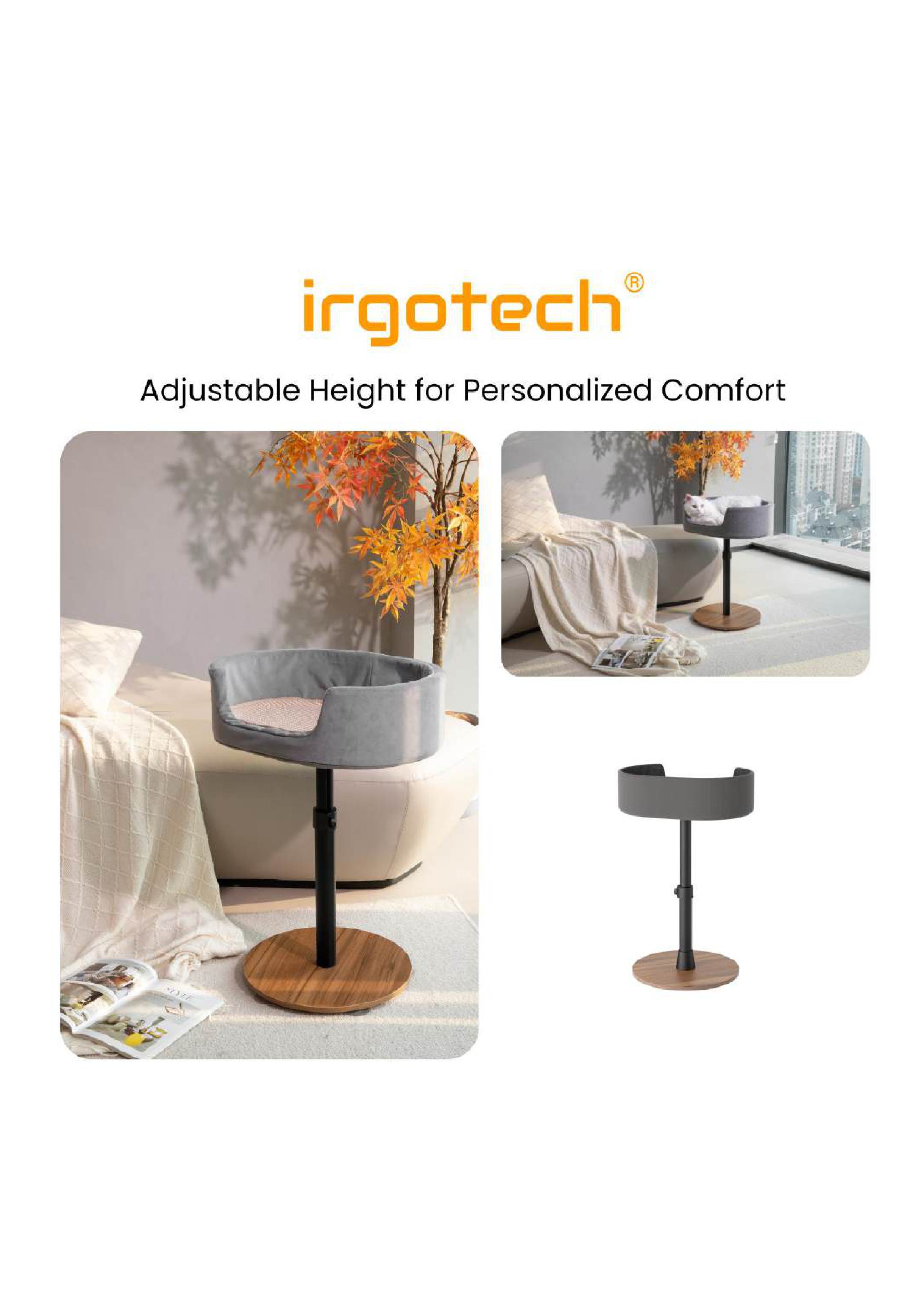 IRGOTECH CozyCat Perch Desk Mount Floor Stand | Shopee Malaysia