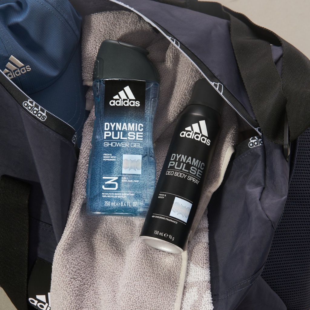 Adidas Deodorant Body Spray Dynamic Pulse (Men) 150ml - 48hrs Enduring ...