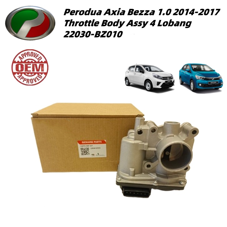 Perodua Axia Bezza 2014-2016 Throttle Body Assy 4 Lobang 22030-BZ010 ...
