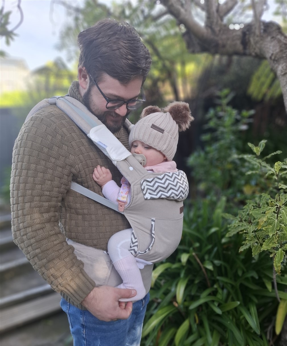 Tautoko Baby Carrier Ergonomic Soft Cotton Newborn to Toddler Maximum ...