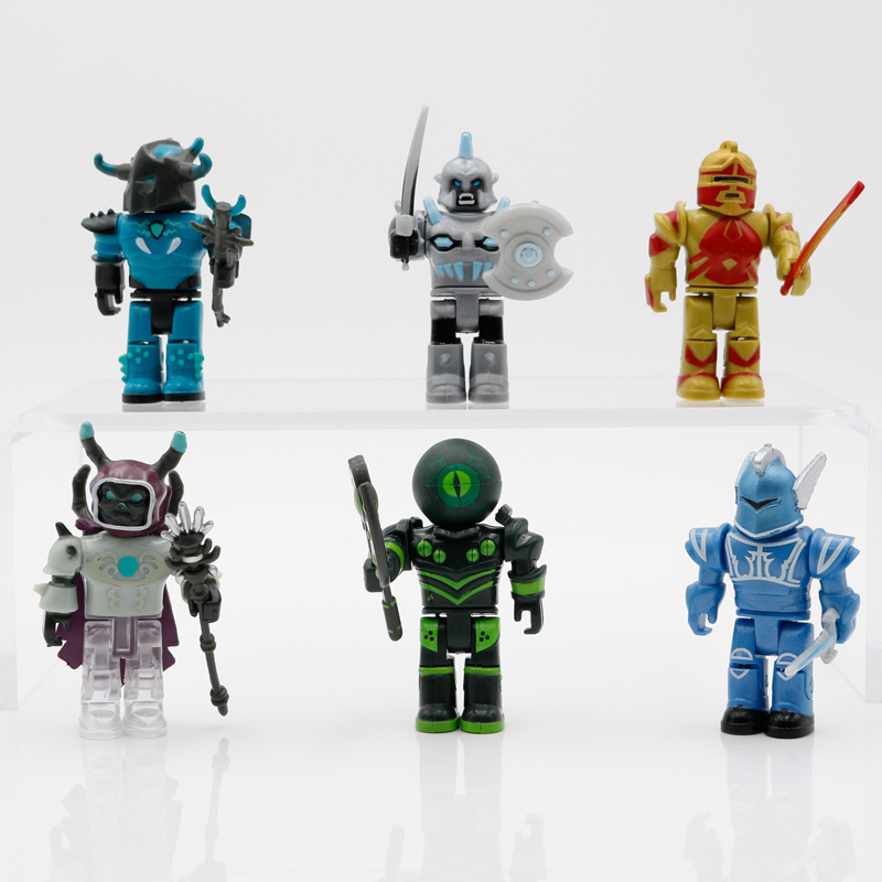 Virtual World Minifigure Roblox Blocks Action 7cm PVC Model Figurines ...