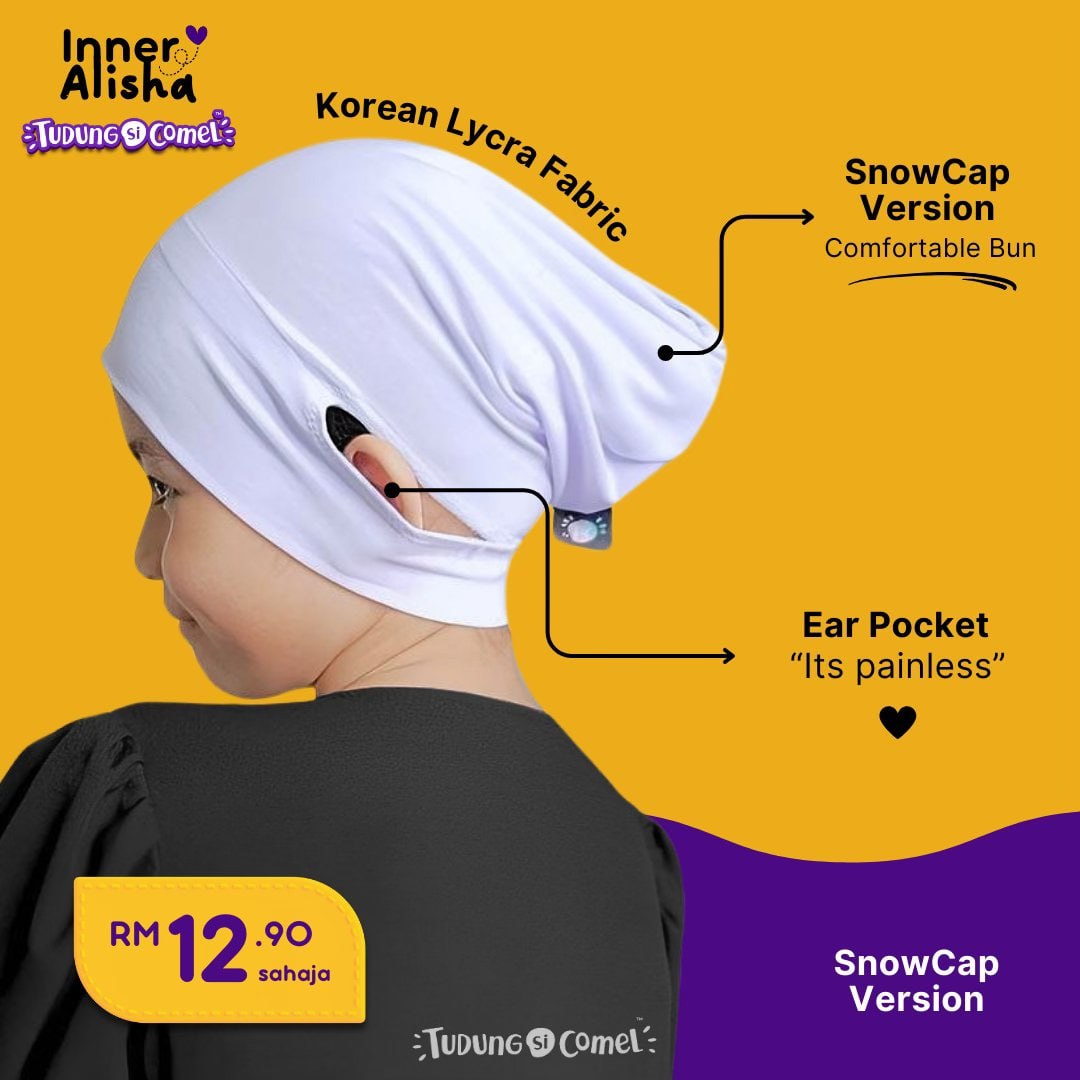Anak tudung Budak / Inner Kanak Kanak Selesa Sejuk Alisha Tudung Si ...