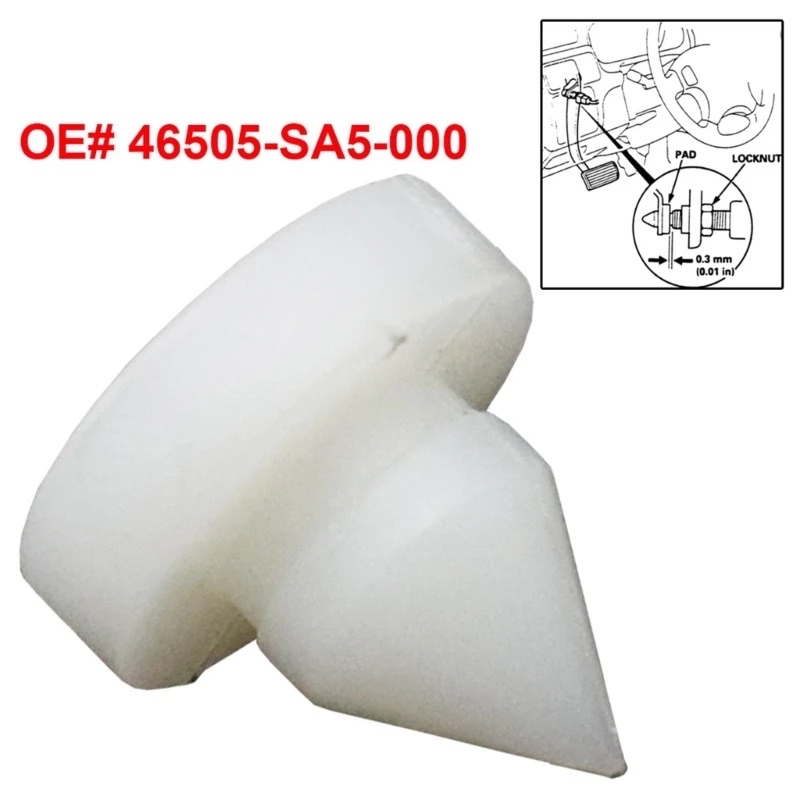46505-SA5-000 HONDA GENUINE Brake/Clutch Pedal Brake Light Stopper ...