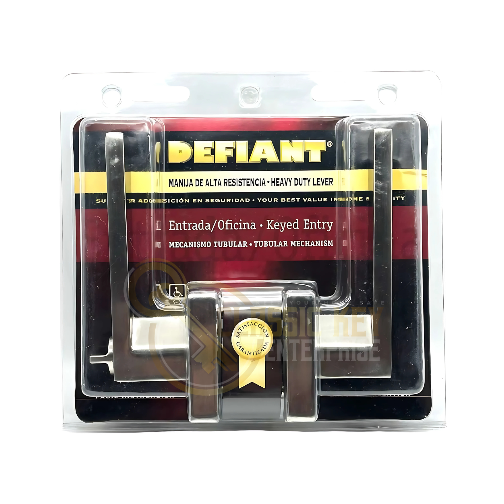 DEFIANT Tubular Lever Door Lock Entrance DDL-997ET (Heavy Duty ...