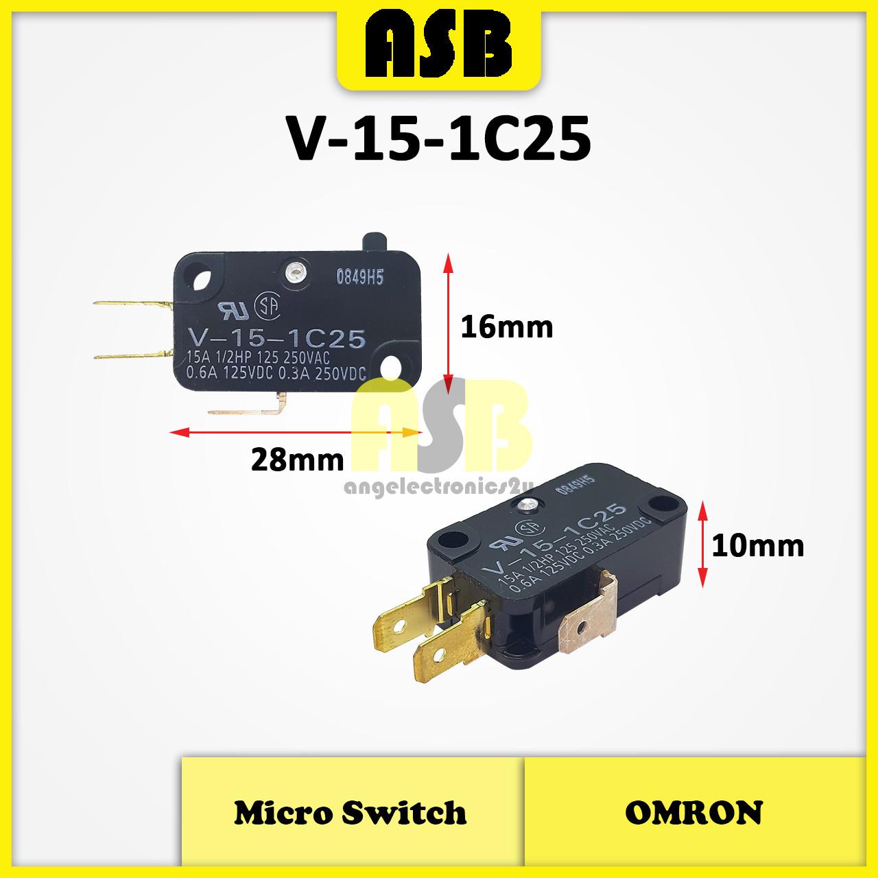 (1pc) ( Original ) OMRON Micro Switch | Shopee Malaysia